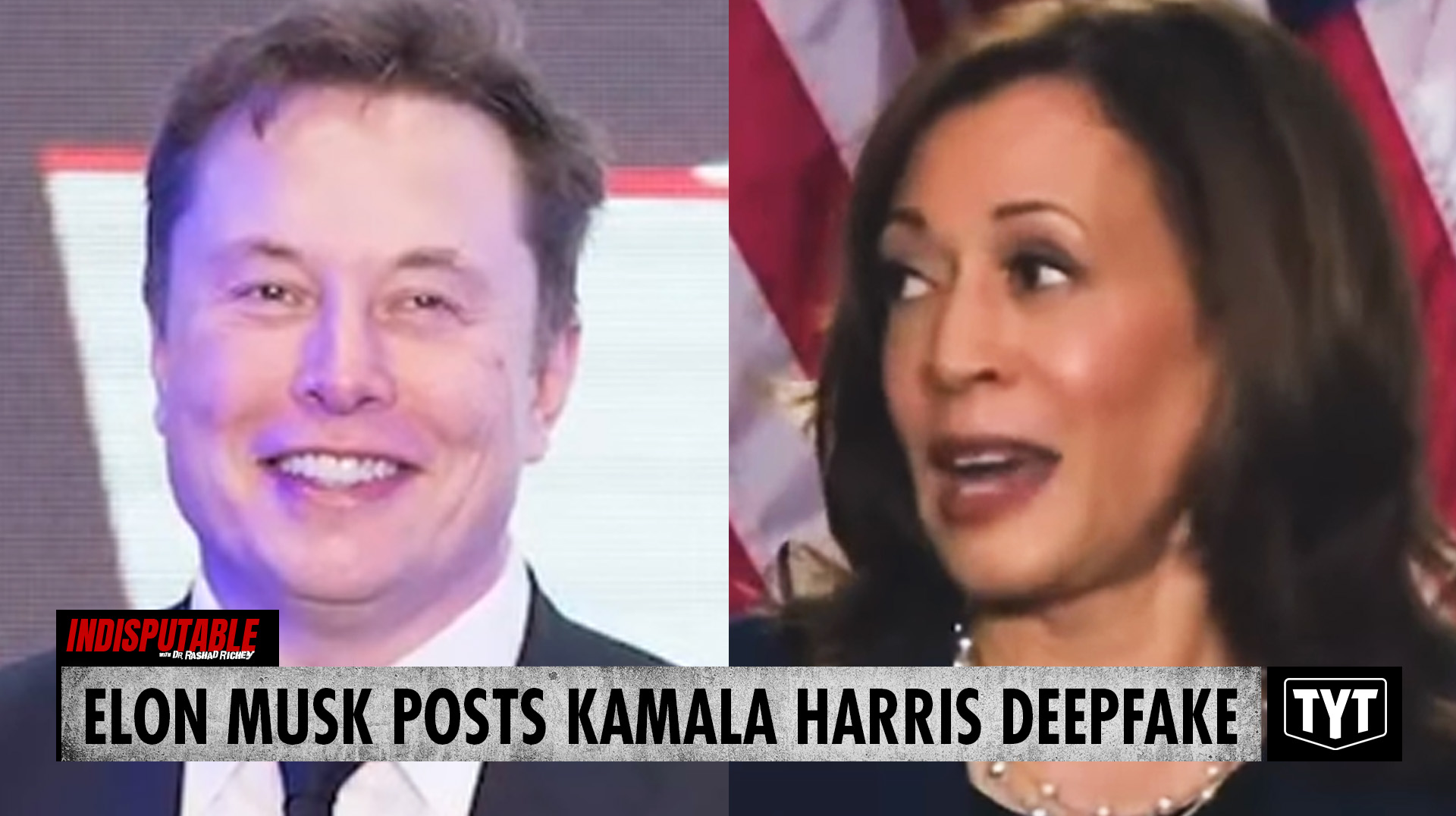 Elon Musk Violates His Own Policy, Posts Kamala Harris Deepfake - TYT.com