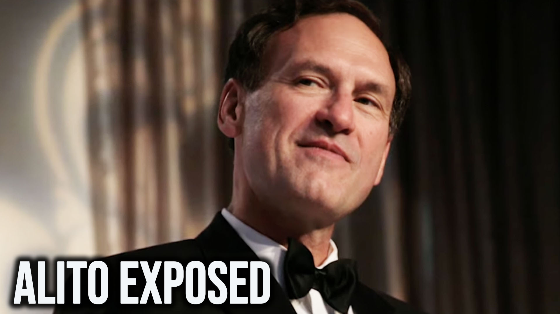 A “stop the steal” flag was spotted at Justice Samuel Alito’s house ...