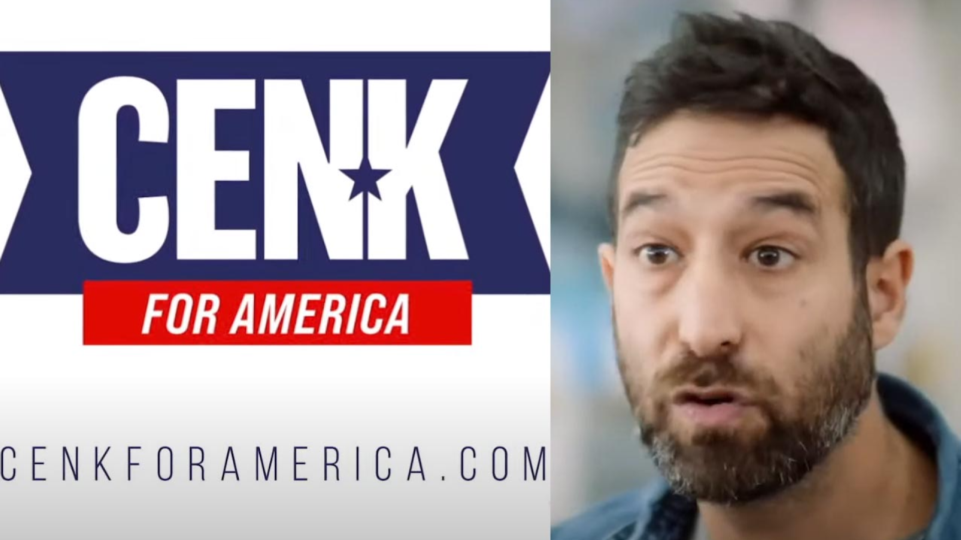 Democratic candidate Cen Uygur calls attention to the taxpayers that ...