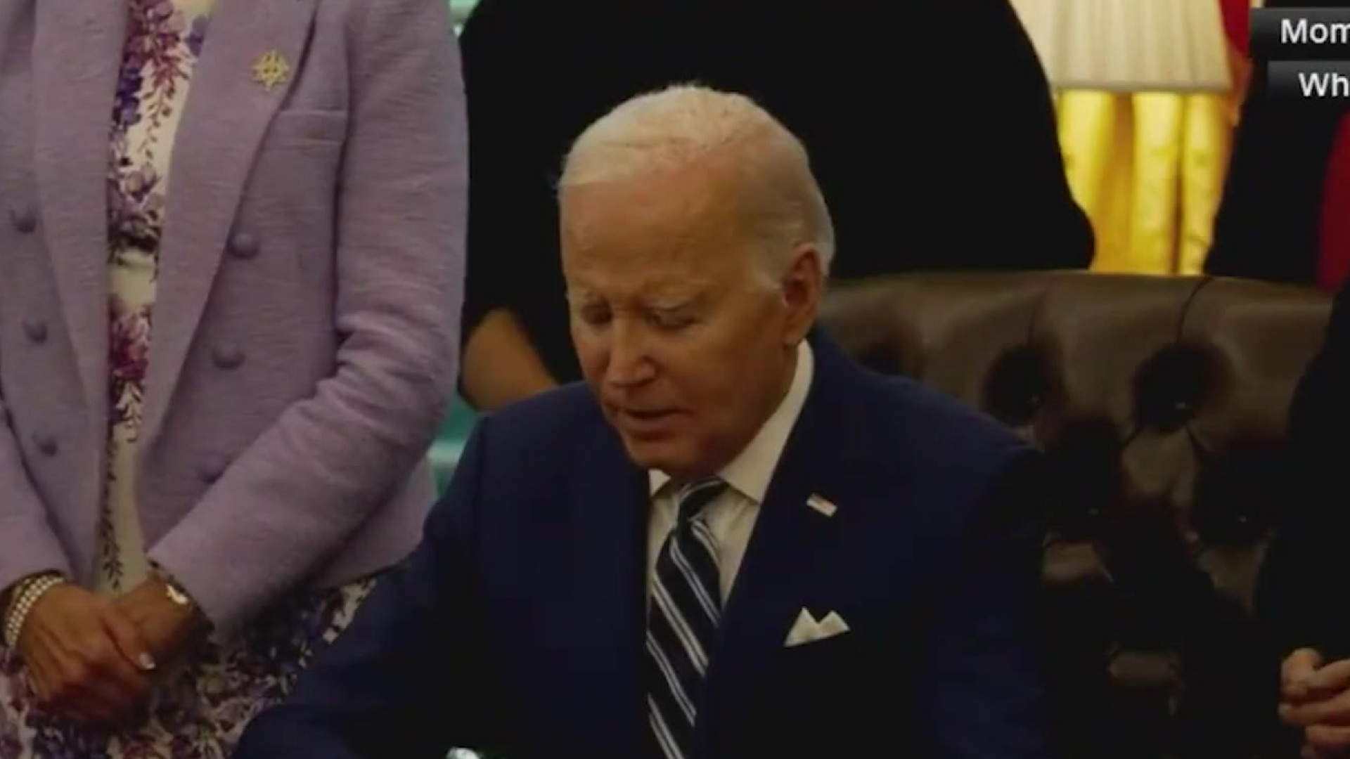 Biden's Pathetic Answer To Question About Protecting Hospitals in Gaza ...