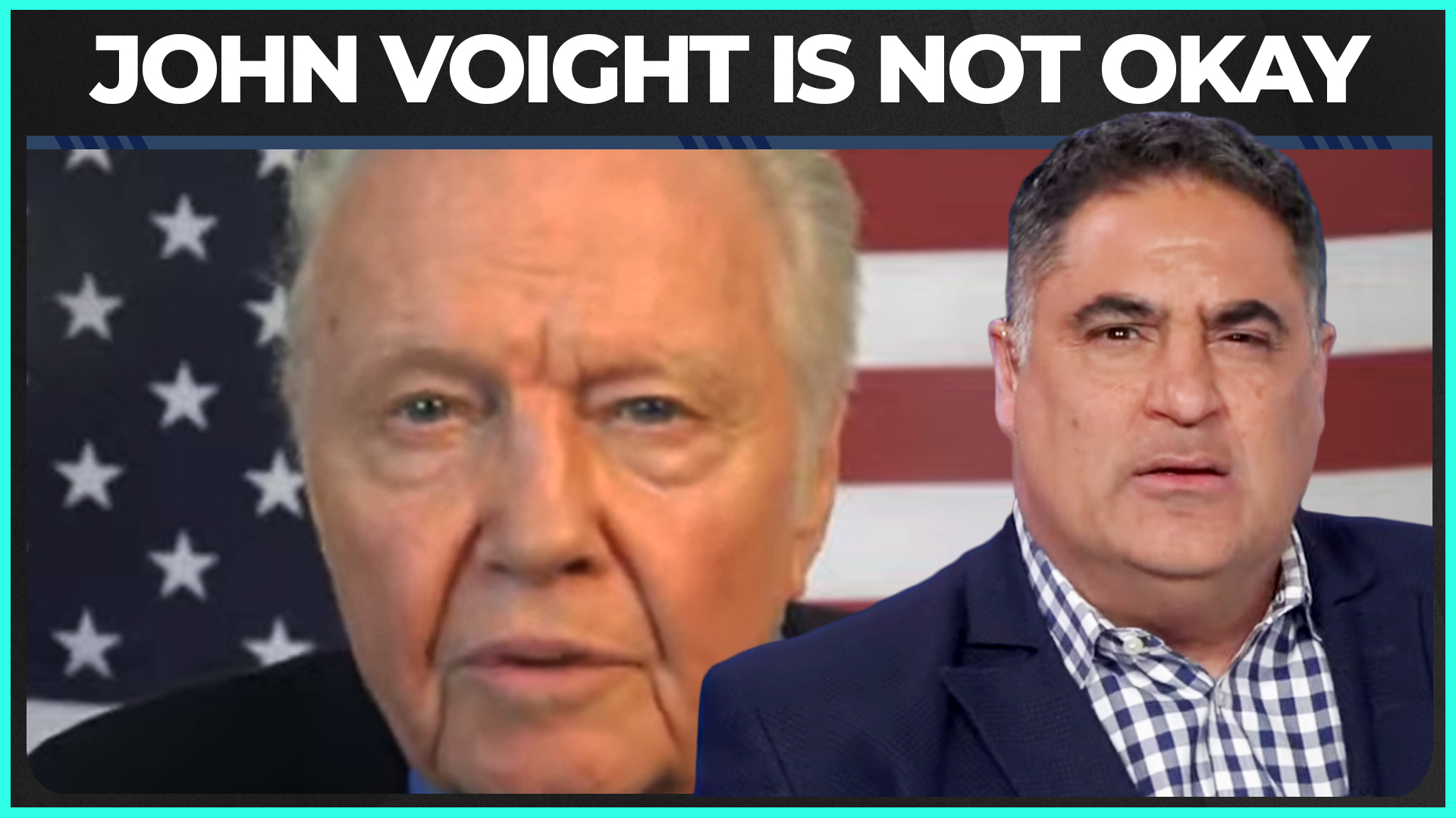 American actor John Voight is spiraling hard into an alternate reality ...