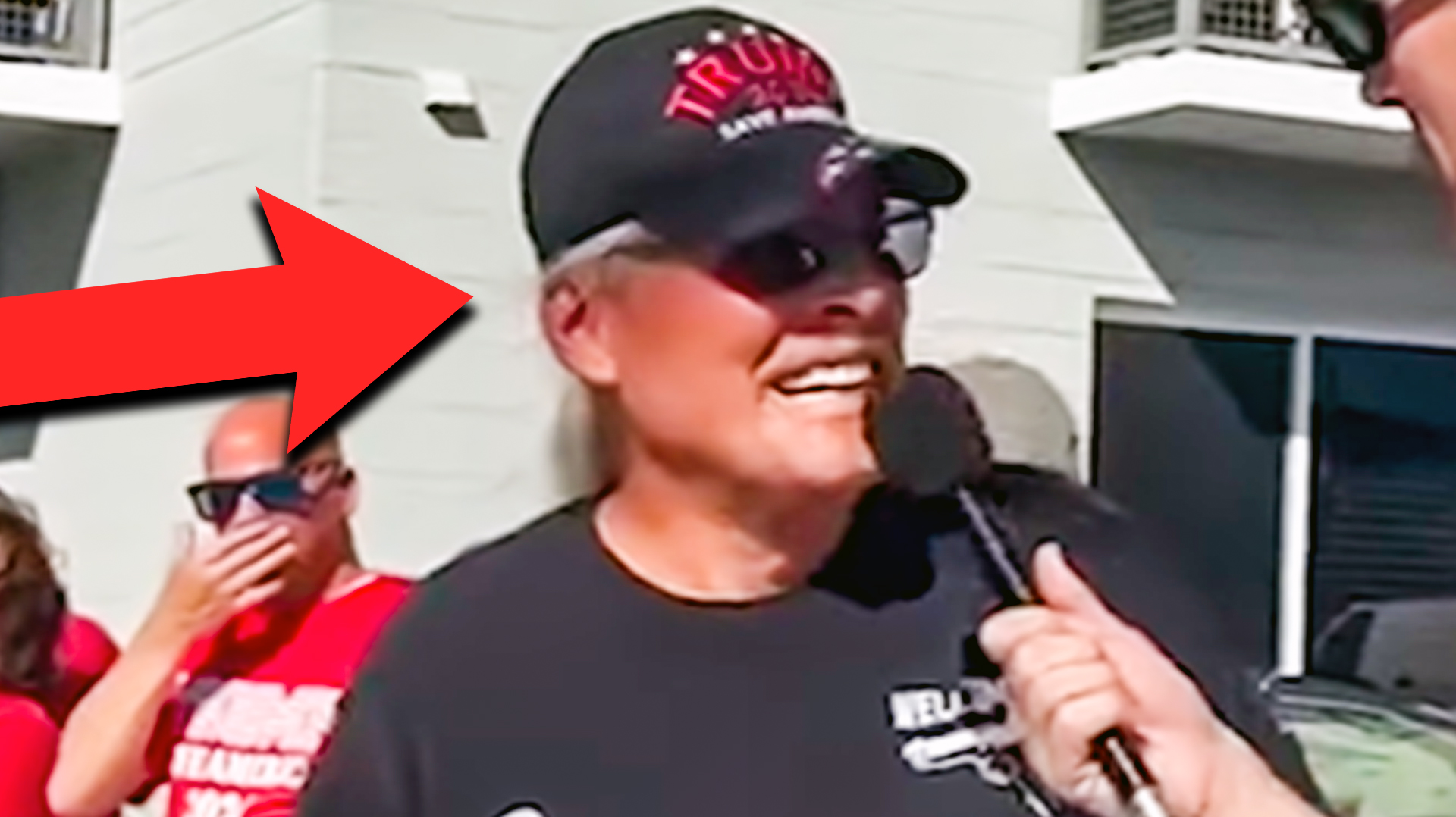 A Trump supporter derails an interview on gun reform to claim one doesn ...