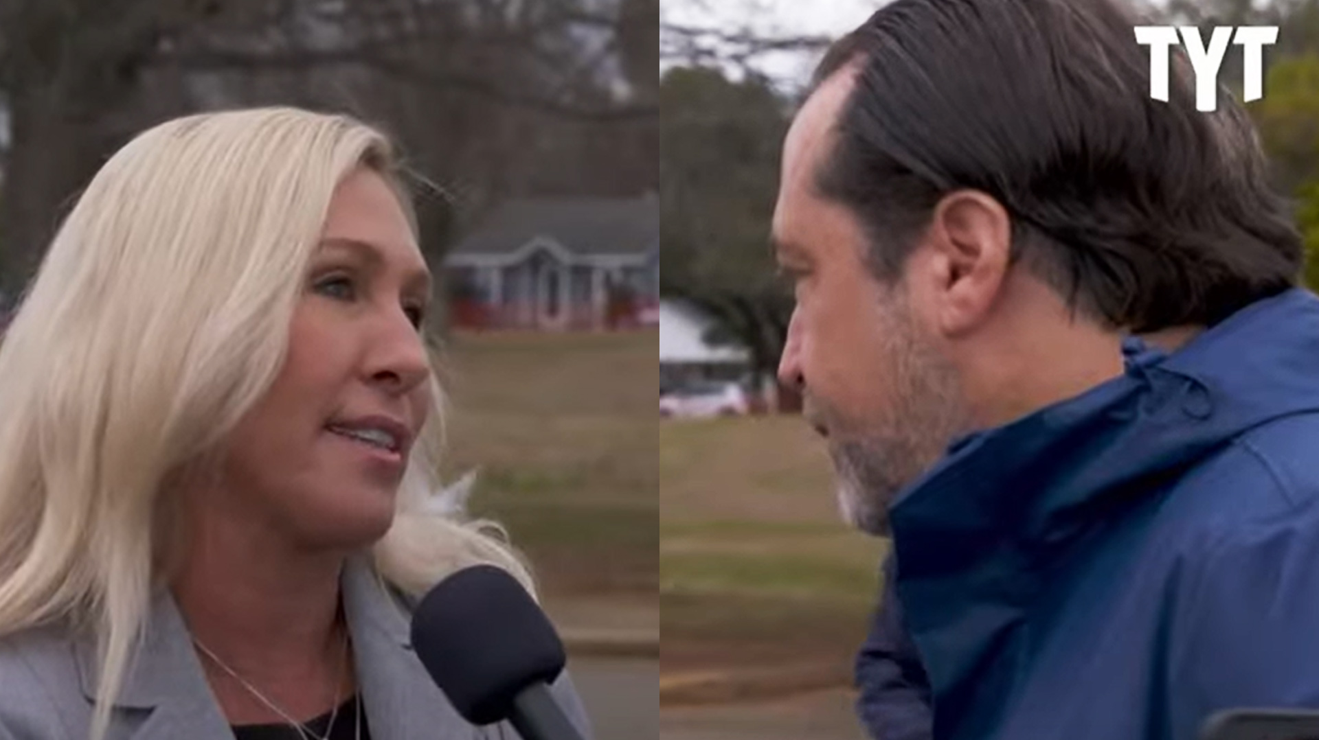 WATCH: MTG Gets DEFENSIVE With TYT Reporter About Christian Nationalism ...