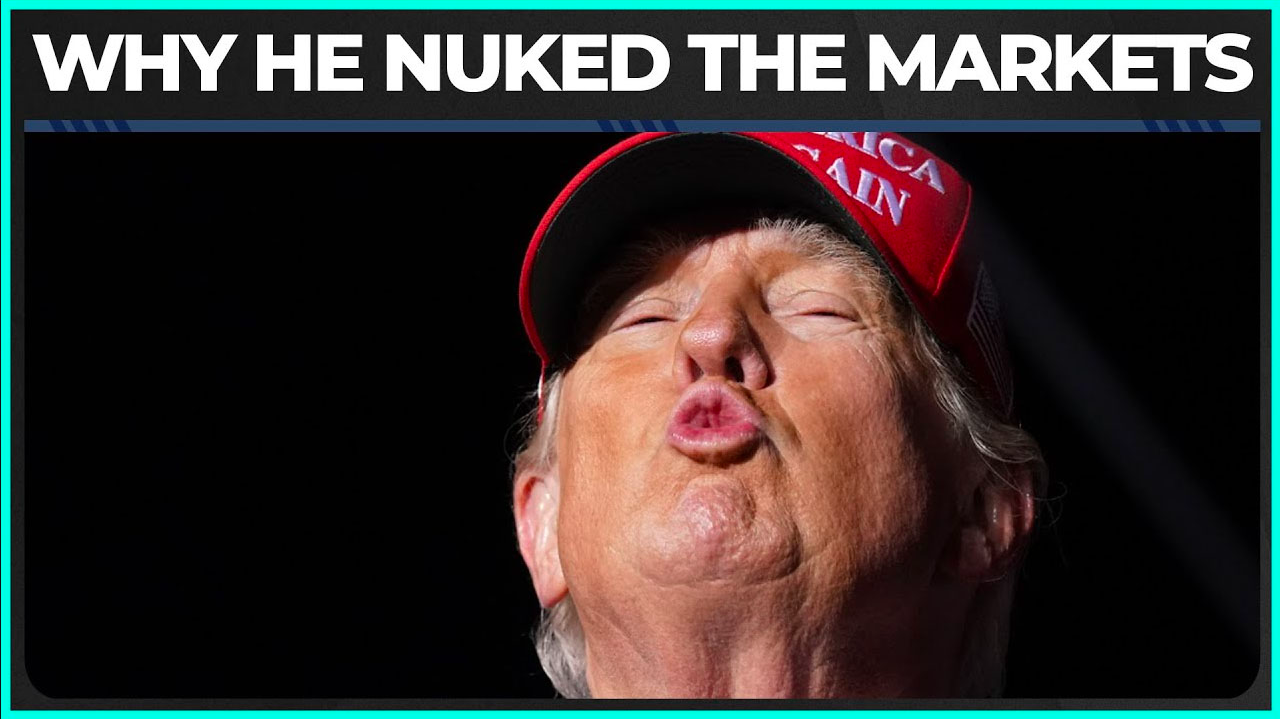 President Donald Trump shared a TikTok that claimed he is crashing the ...