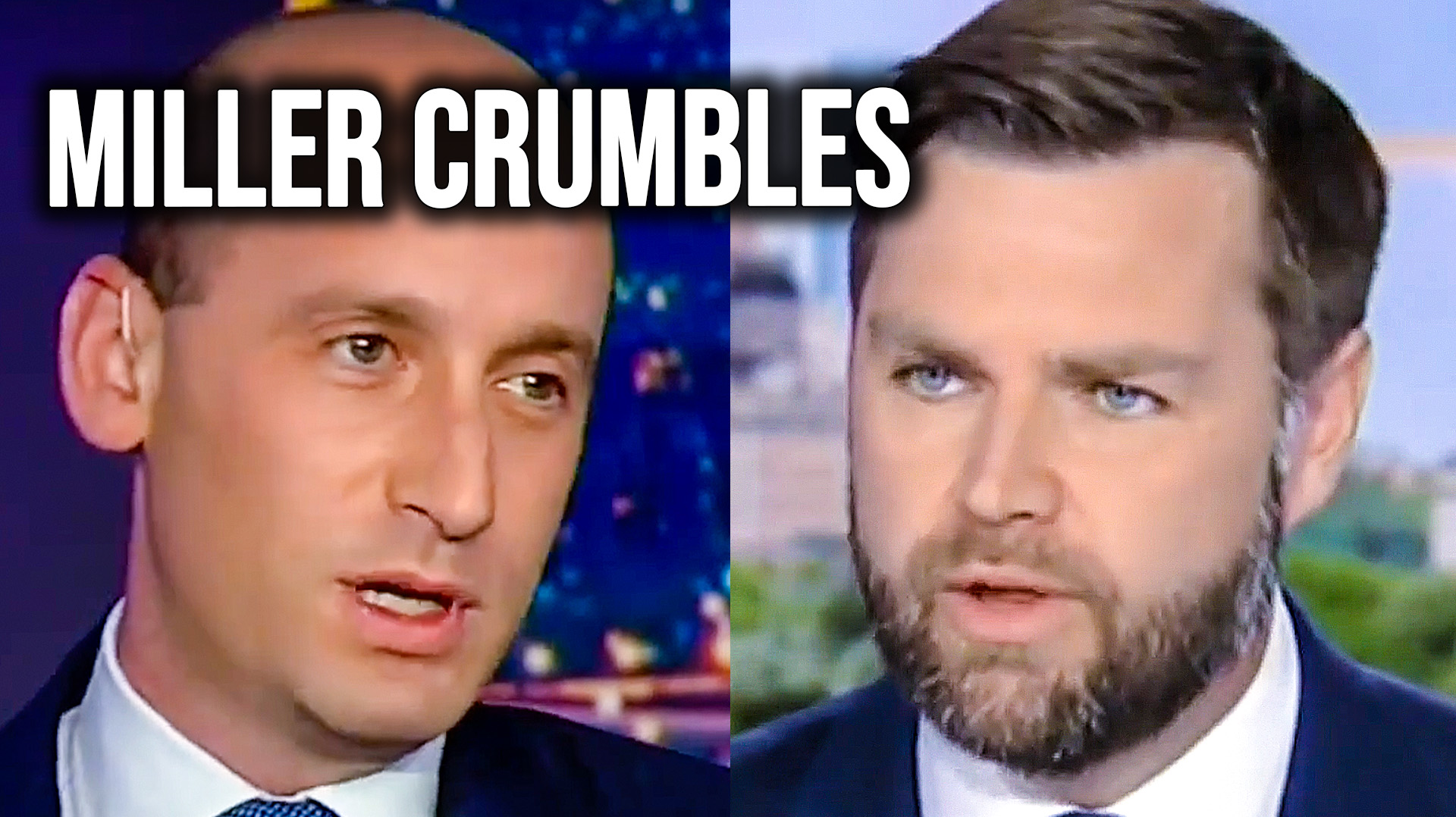 Stephen Miller loses his mind in an embarrassing tantrum after his PR stunt with JD Vance and ...