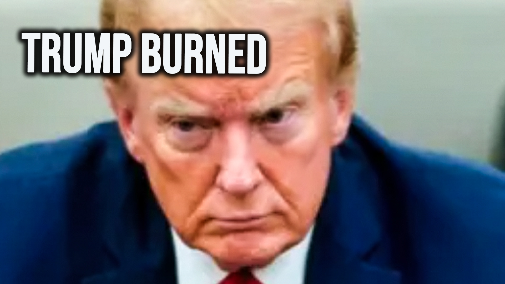 Donald Trump does not look happy after his lawyer Todd Blanche gets ...