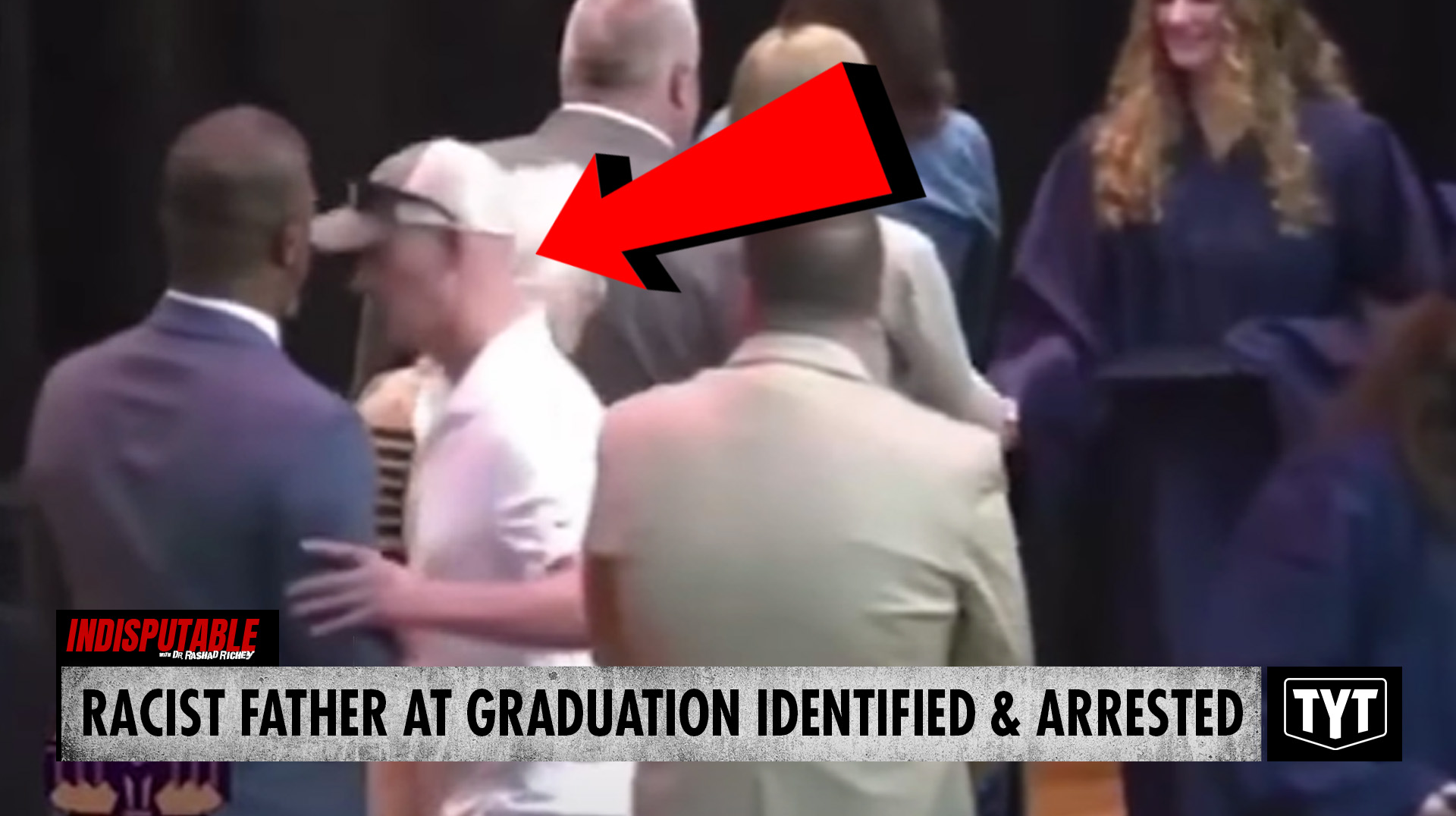 UPDATE: Racist Dad BUSTED For Shoving Black Superintendent Away From Graduating Daughter ...