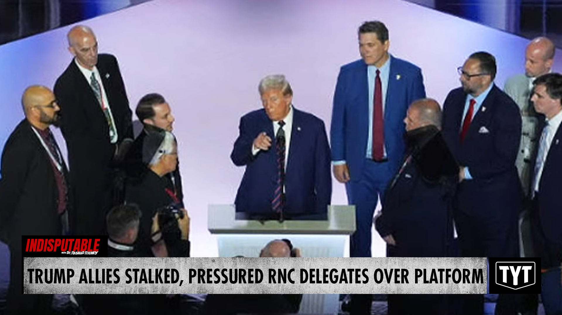 'Hostile' Trump Allies Stalked & Pressured RNC Delegates Over Platform ...