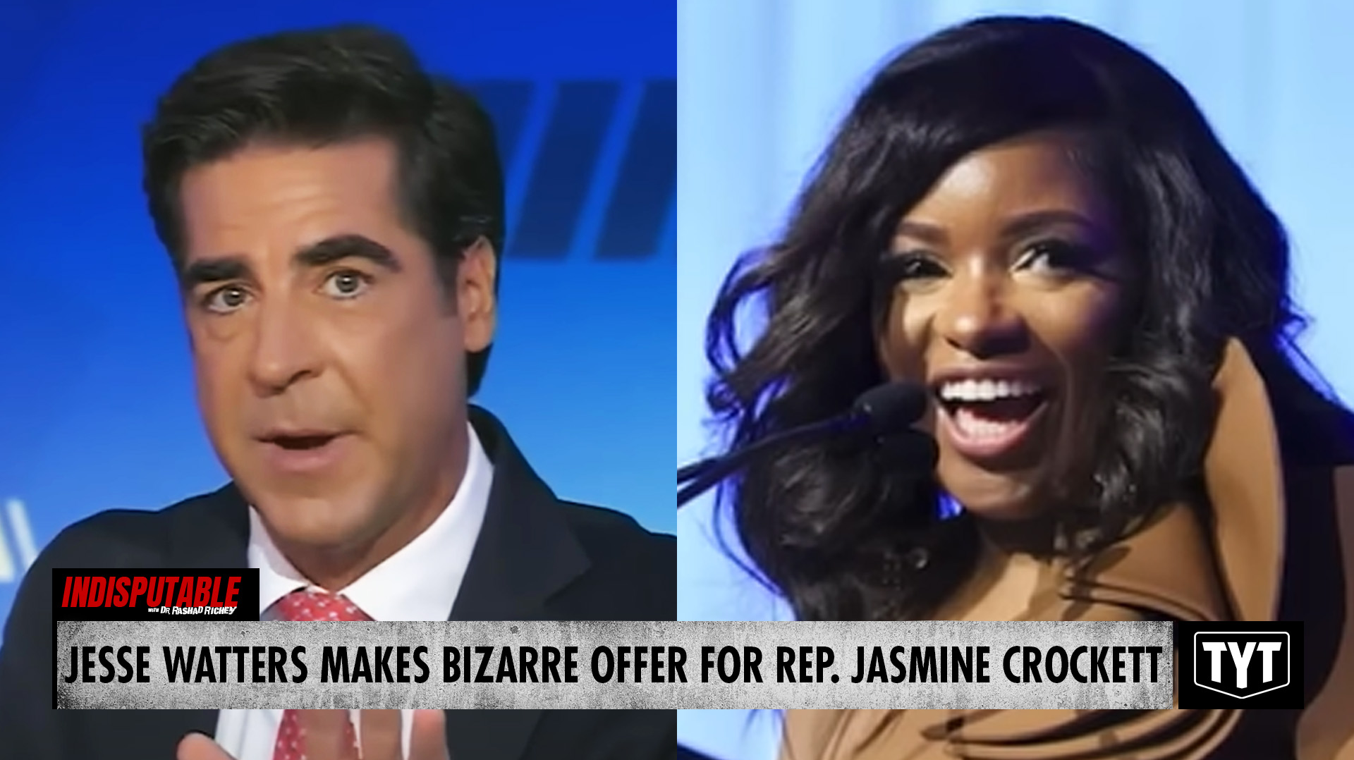Fox Host Claims Jasmine Crockett Needs A White Man After Bizarre ...