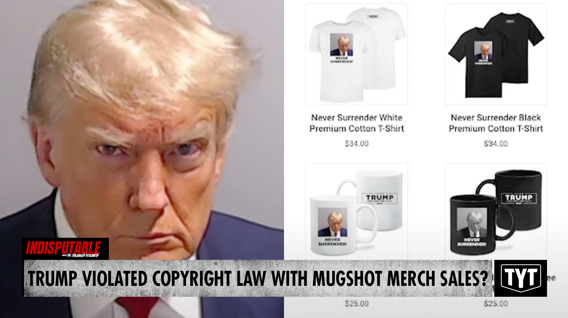 Trump Faces Possible Legal Trouble Over MILLIONS Gained From Mugshot ...