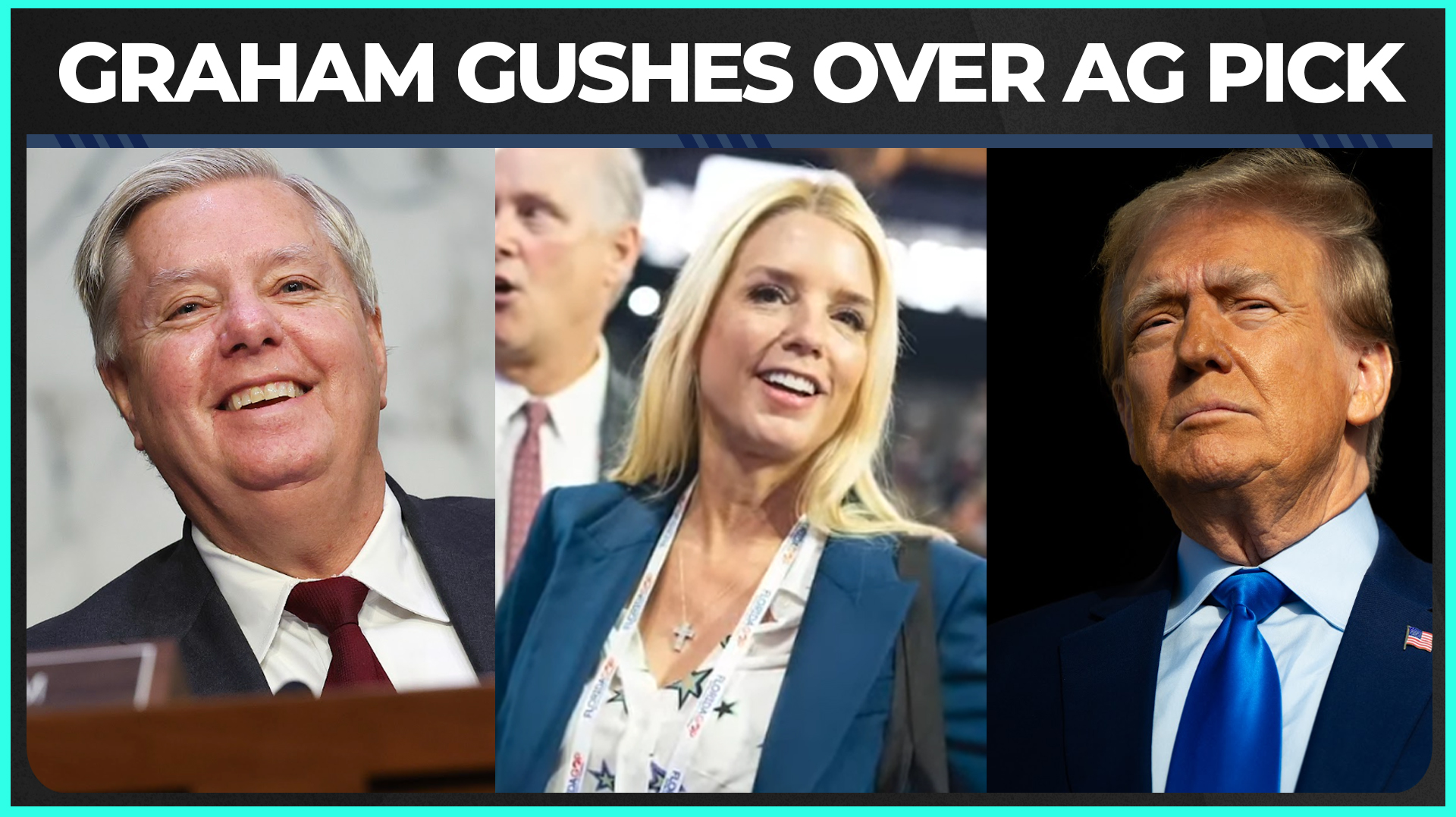 Senator Lindsey Graham couldn't contain himself over his excitement of ...