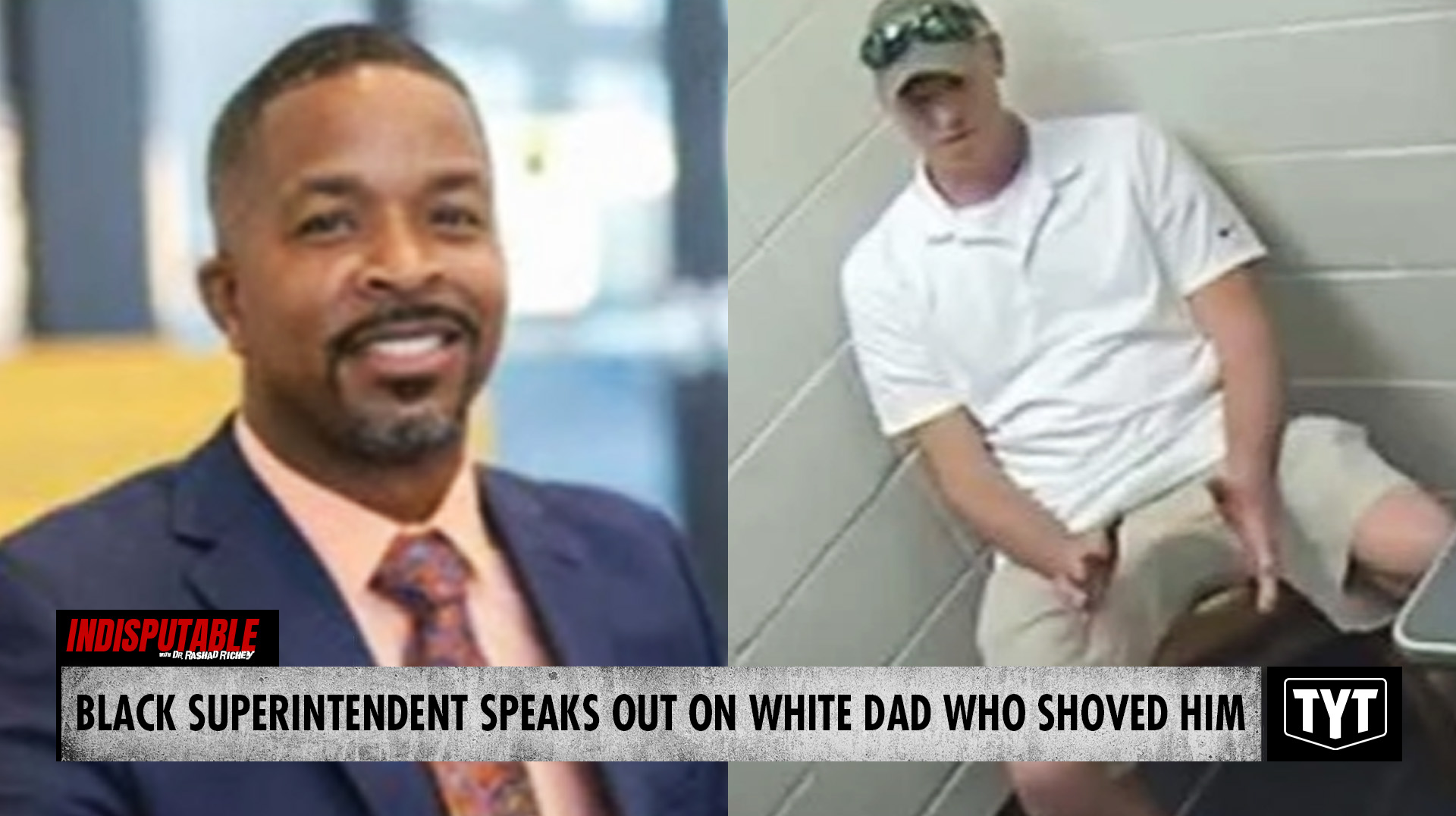 UPDATE: Black Superintendent Speaks Out On White Dad Who Shoved Him Off Stage - TYT.com