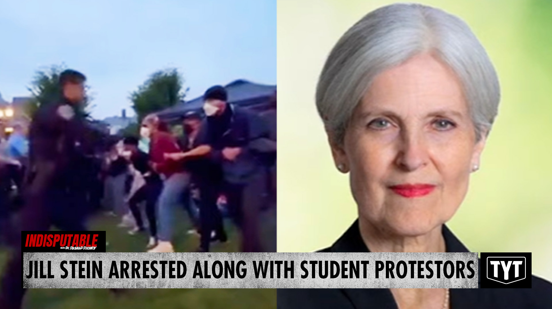 Jill Stein ARRESTED With Nearly 100 Student Protestors, Cops Fire ...