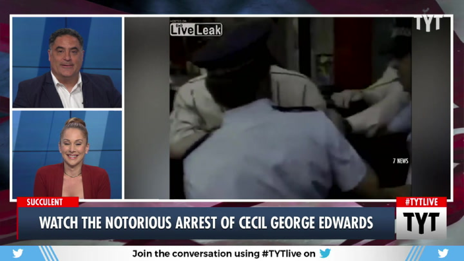WATCH: The Notorious Arrest Of Cecil George Edwards - TYT.com