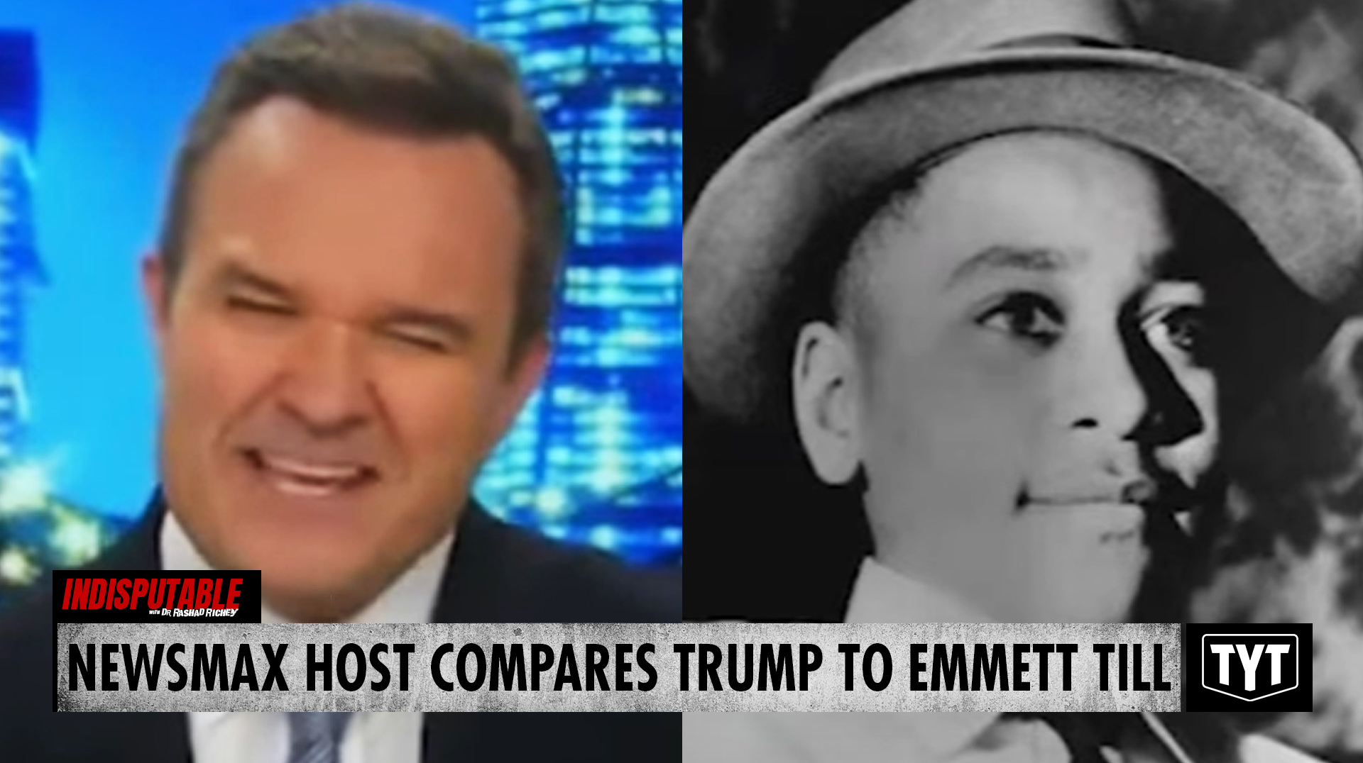 WATCH: Newsmax Host Makes OUTRAGEOUS Comparison Between Trump, Emmett ...