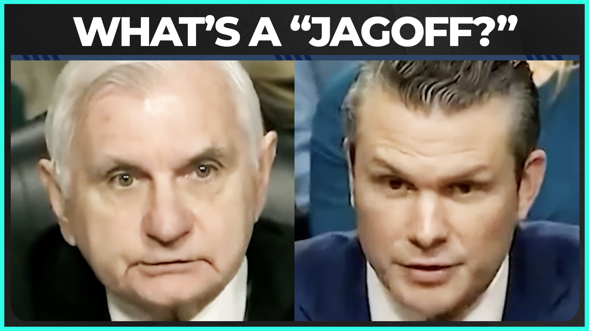 Pete Hegseth asked to explain what a "jagoff" is. - TYT.com