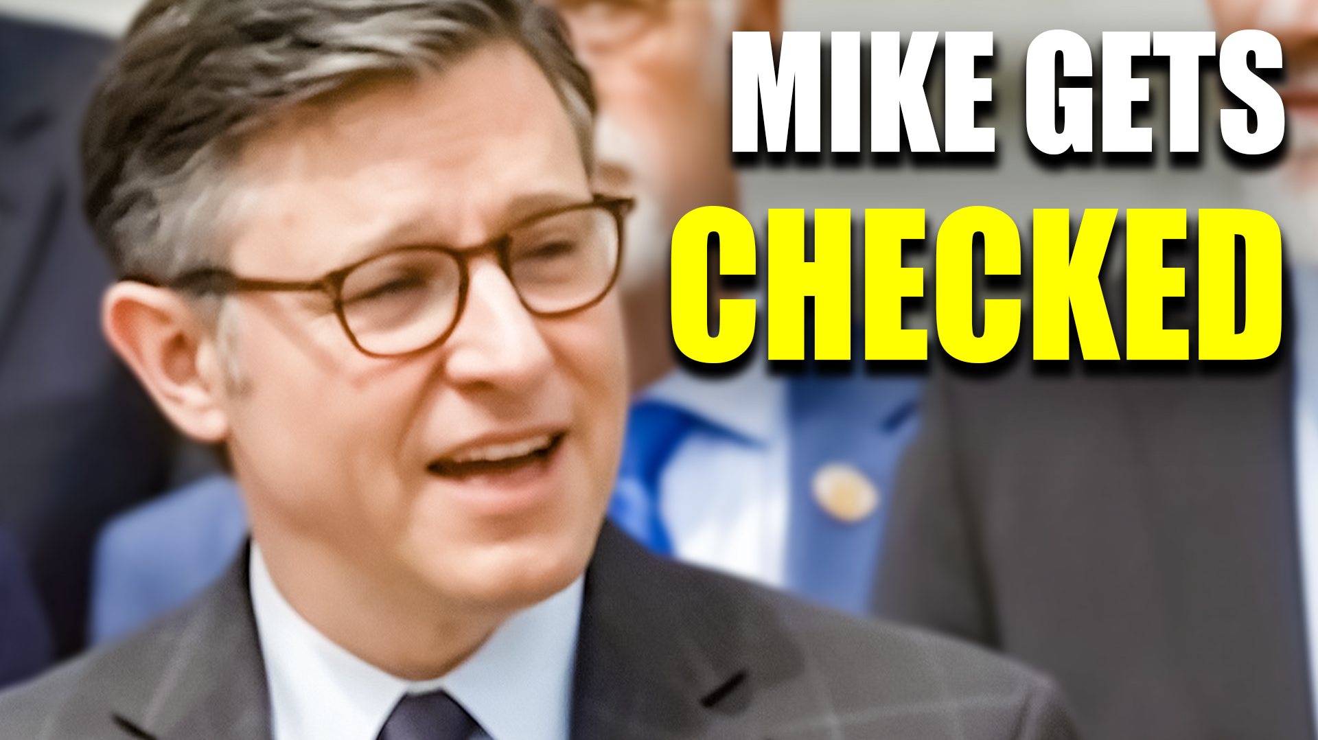 A reporter confronted Speaker Mike Johnson for implying that non-U.S ...