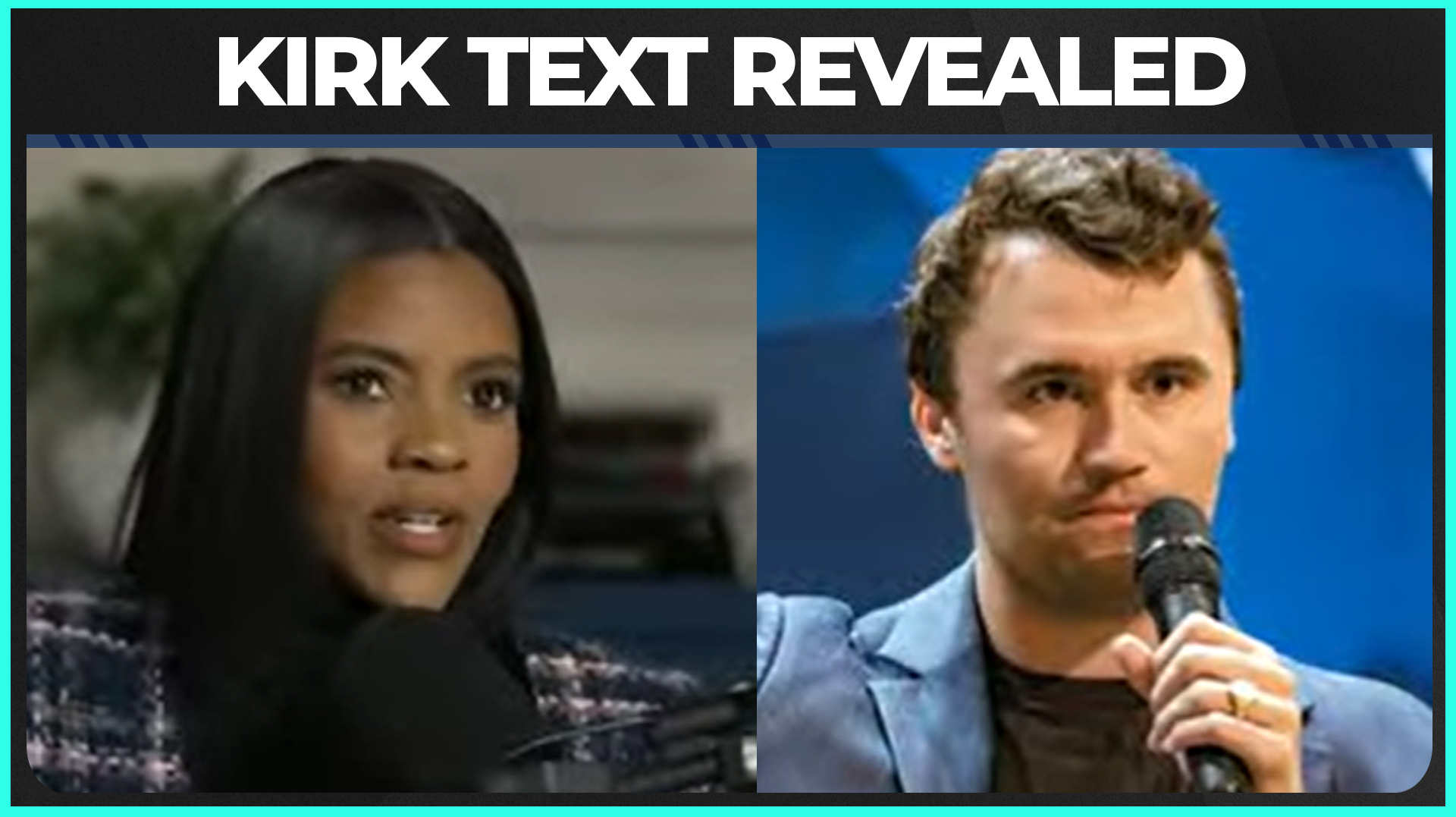 Candace Owens revealed a seemingly threatening text Charlie Kirk ...