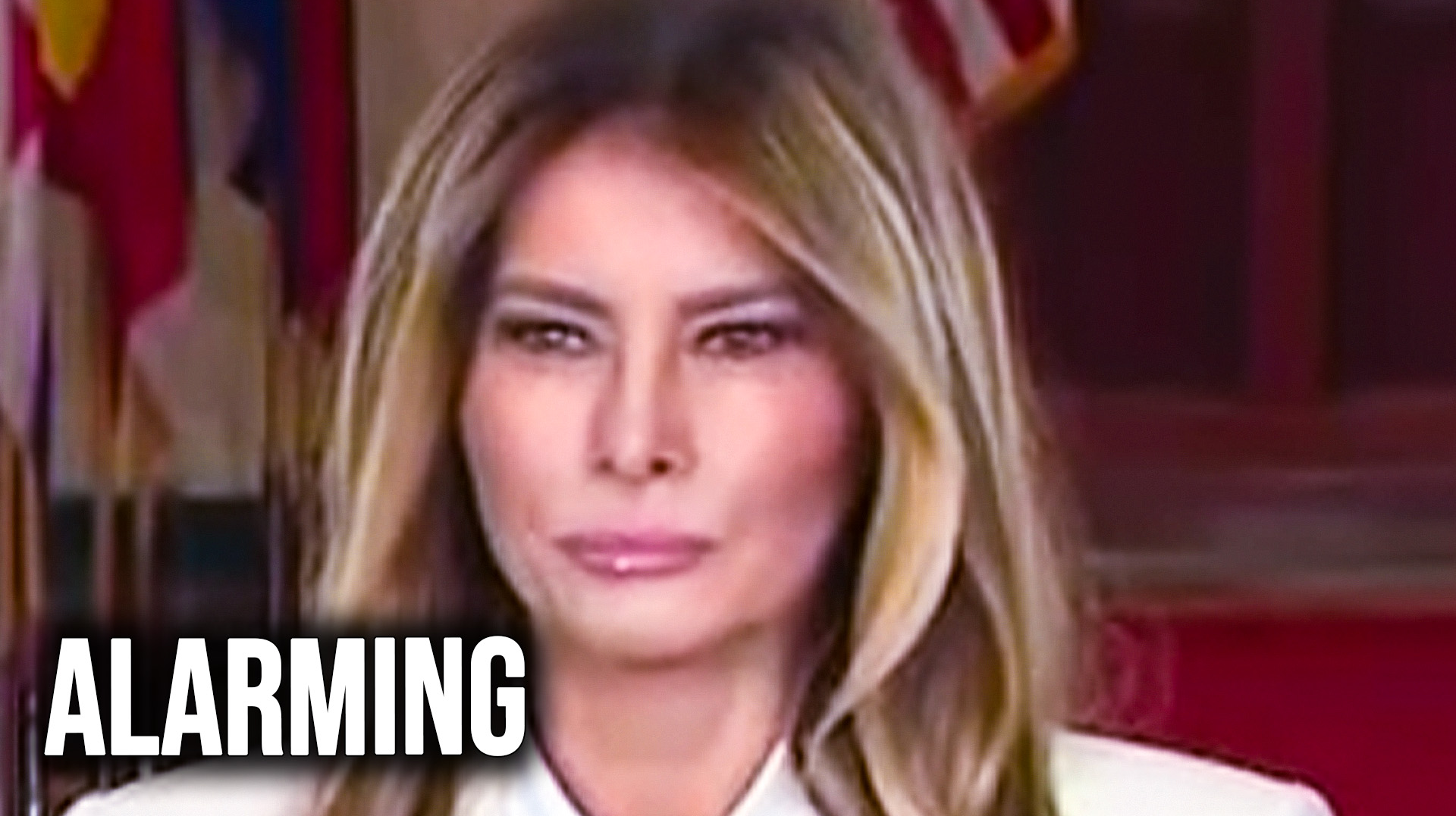 Melania Trump sparks alarm over a White House event where she walked in ...
