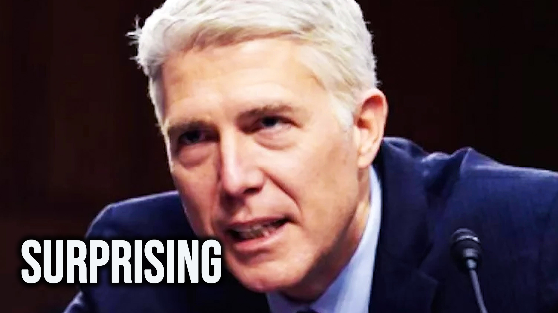Conservative Supreme Court Justice Neil Gorsuch makes surprising move ...