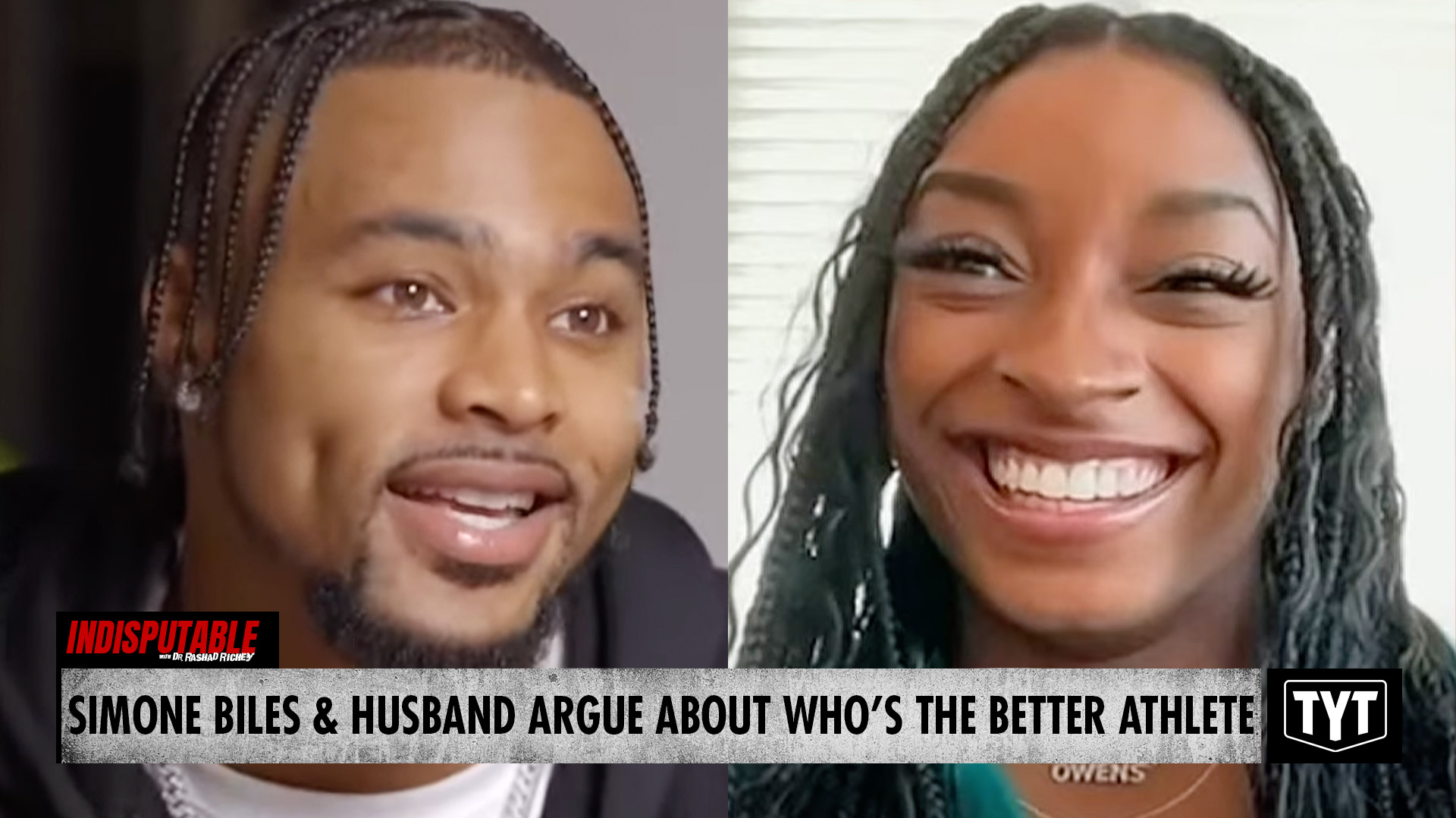 Olympic Legend Simone Biles' Husband Claims He's The Prize - TYT.com