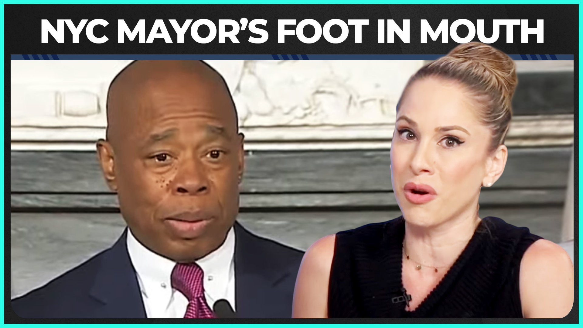 New York City Mayor Eric Adam said immigrants are "excellent swimmers ...