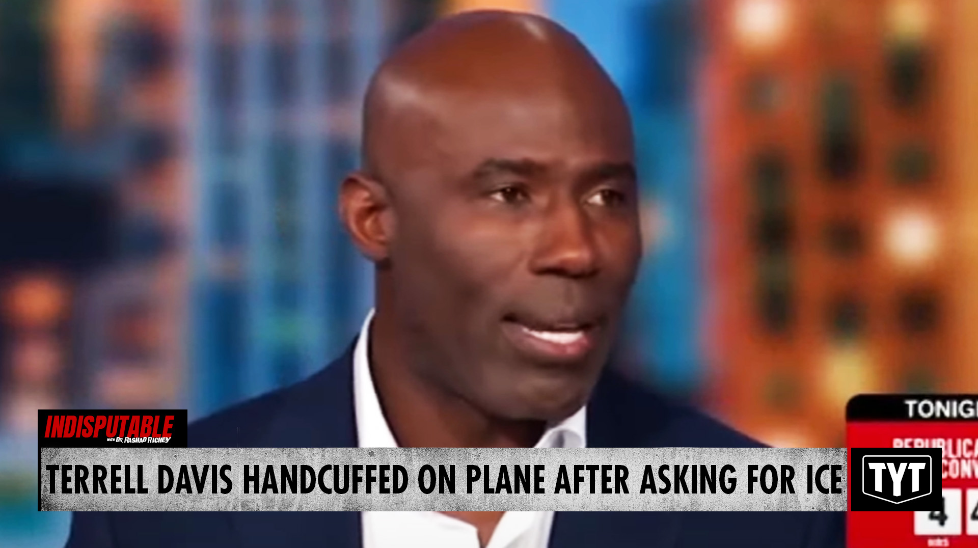 Terrell Davis HANDCUFFED On Plane After Requesting Ice For Son's Drink ...