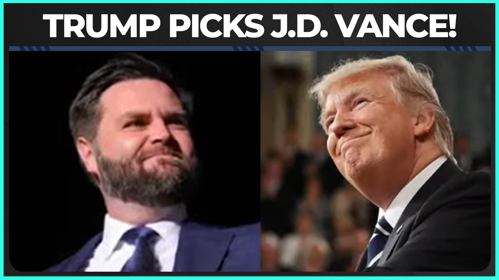 Senator J.D. Vance has been named as Donald Trump's running mate for ...