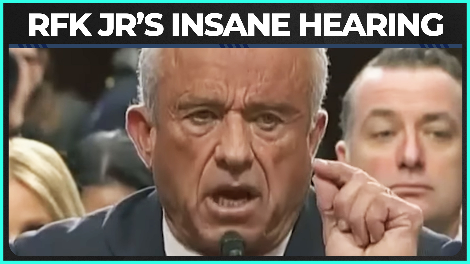 Sparks flew at RFK Jr.'s confirmation hearing in the Senate today ...