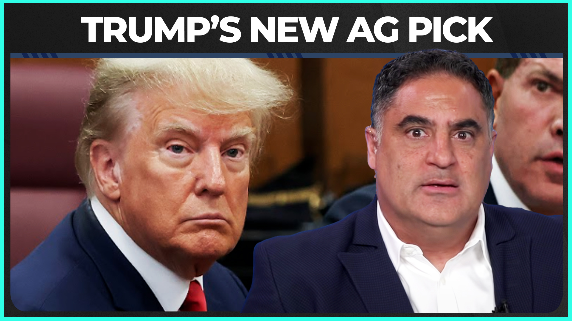 President Elect Donald Trump Announced His New Pick To Run The Justice