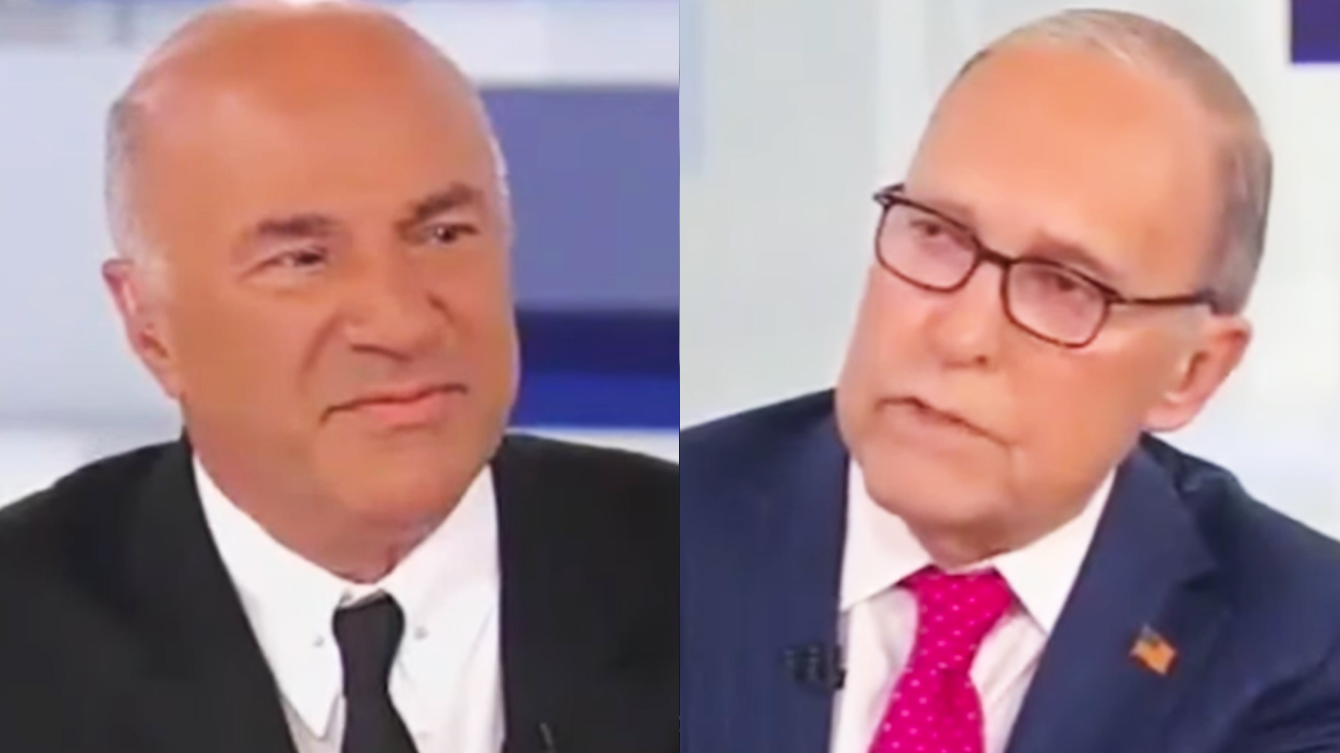 Fox Business Network host Larry Kudlow created an awkward moment with ...