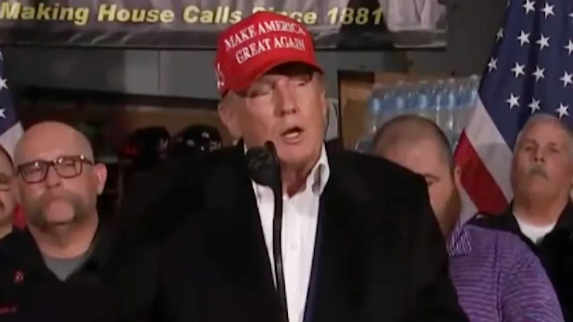 Trump hosted a rally in Ohio following the train disaster, and of ...