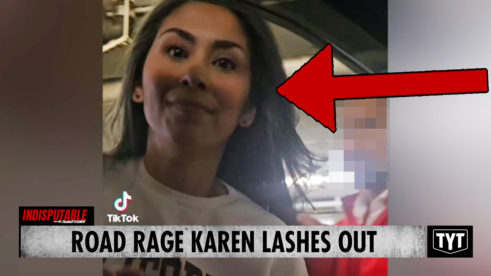A road rage Karen assaulted and harassed a victim in a parking garage ...