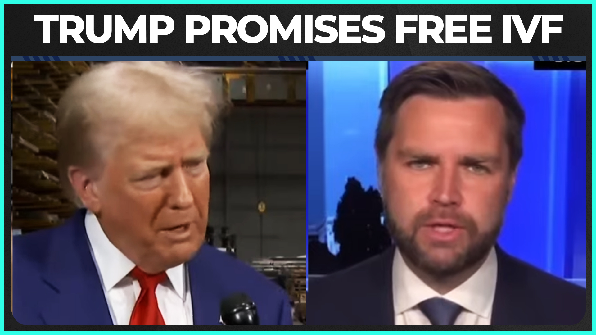 Former President Donald Trump promised free IVF for Americans if he won ...